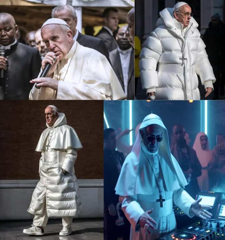 AI-Generated Fake Images of the Pope and Trump Go Viral - Digital ...